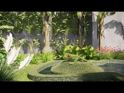 Topiary Art is easy to model with RhinoLands