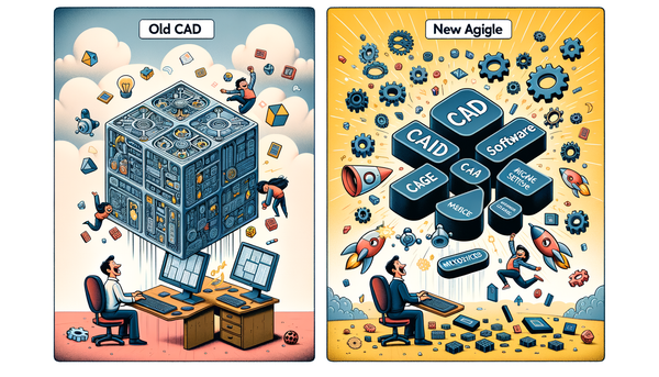 Design Software History: Transforming CAD Software Architecture with M