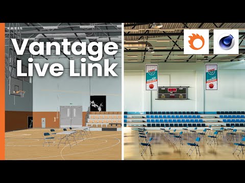 Corona to Vantage Live Link in Corona for Cinema 4D