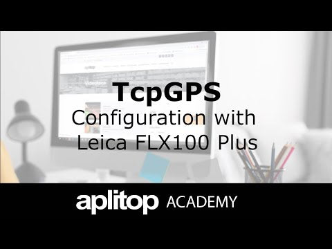 TcpGPS | Configuration with Leica FLX 100 Plus