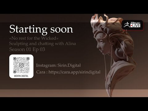 No Rest For The Wicked - Alina Ivanchenko - Zbrush 2025 Season01 Ep.03