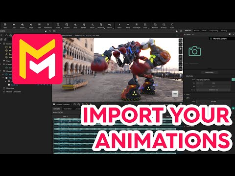 MAVERICK RENDER: 42 12 IMPORT YOUR ANIMATIONS