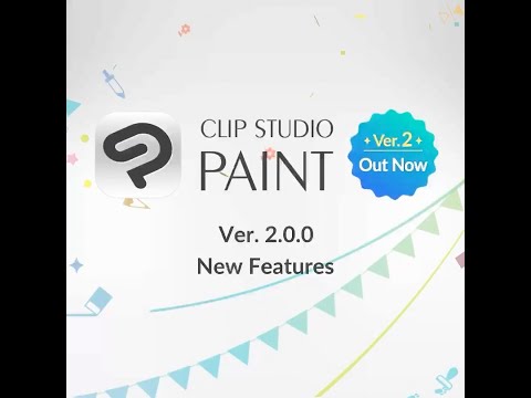 Clip Studio Paint Ver. 2.0 is out now!!