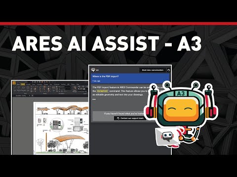 AI for CAD in DWG: ARES AI Assist (aka A3) - Overview