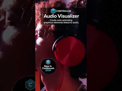 Continuum Audio Visualizer | #borisfx Effect Showcase