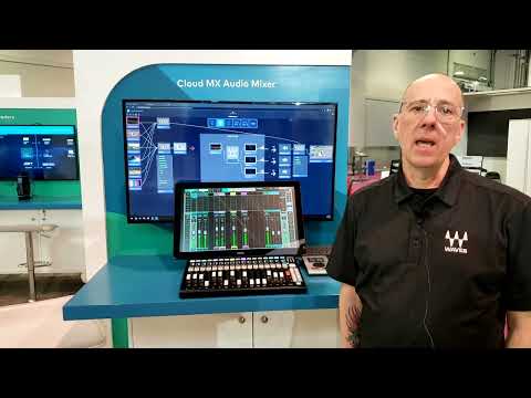 Waves Cloud MX Audio Mixer on AMPP
