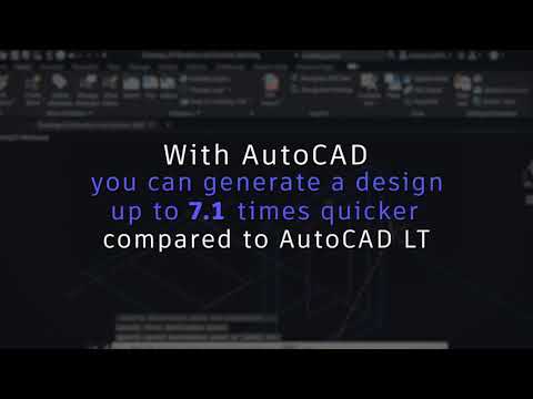 Highlights from the Benefits of Using AutoCAD vs AutoCAD LT study | Au