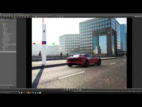 VRED Rendering Tutorial 05: Exterior scenes
