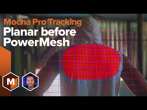 Mocha Pro Quick Tip: Planar Track before PowerMesh!