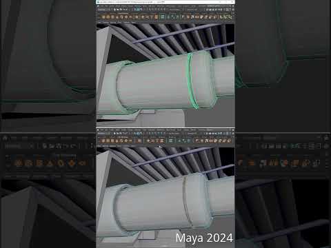 DYK about Maya’s Bevel Filter? #tutorial #maya #3d #modeling