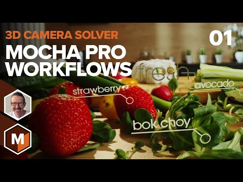 Mocha Pro 3D Camera Solver Workflow - Part 01