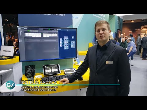 Broadcast Solutions hi human interface for AMPP