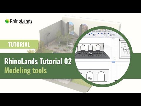 RhinoLands Tutorial 02: Modeling