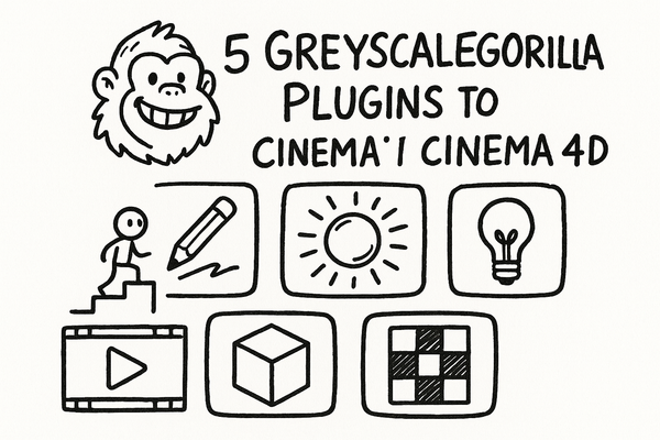 Top 5 Greyscalegorilla Plugins to Enhance Your Cinema 4D Animations