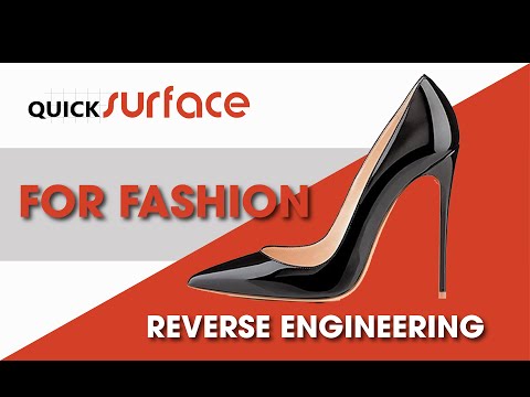 Reverse Engineering a Shoe Heel with QUICKSURFACE – Auto Surfacing vs.