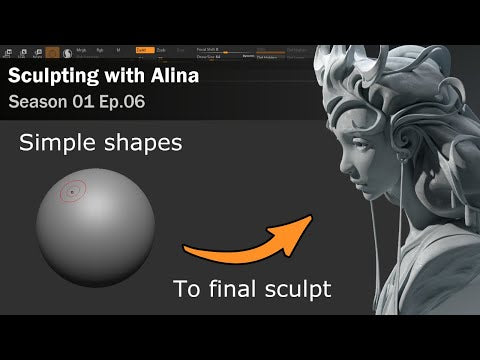No Rest For The Wicked - Alina Ivanchenko - Zbrush 2025 Season01 Ep.06