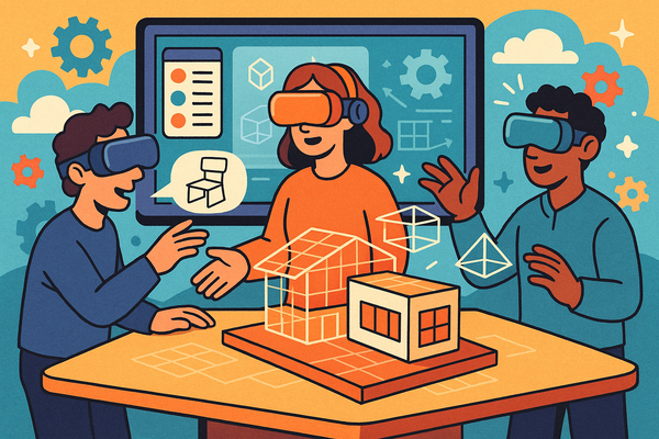 Transformative Impact of Collaborative VR Design Spaces on Modern Desi