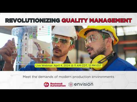 Revolutionizing Quality Management: Plex, by Rockwell Automation MES