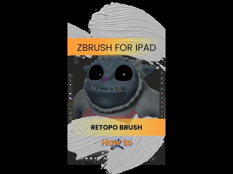 ZBrush Quick Tip - Retopo Brush