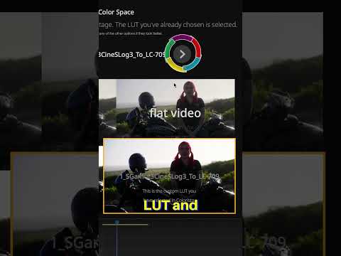 Sweetening your LUT with Guided Color Correction #shorts #maxoncolor
