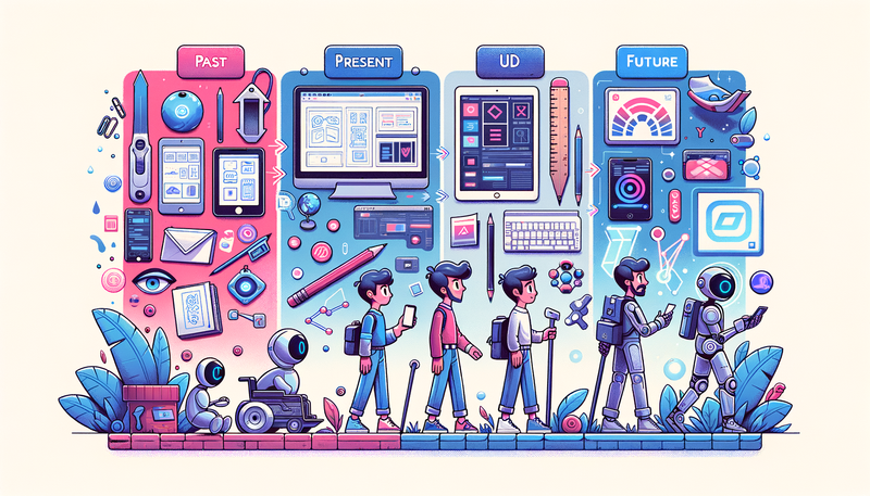 Tracing the Transformation: The Past, Present, and Future of UI/UX Des