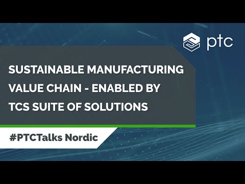 Sustainable Manufacturing Value Chain Enabled by TCS Suite of Solution