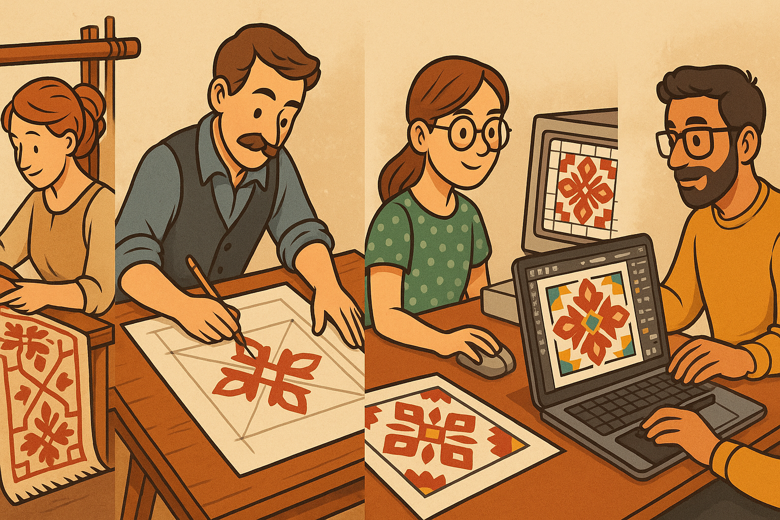 Design Software History: Historical Evolution of Textile Design Softwa