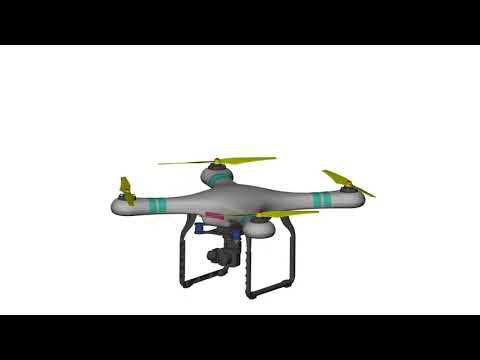 Drone animation created using Canvas Envision