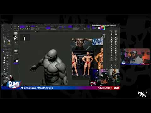 ZBrush Live with Stylus League with Mike and Bradley 2025