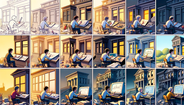 Design Software History: The Evolution of Architectural Illustration: