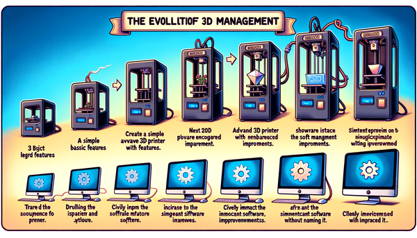 Design Software History: Evolution of 3D Printing Management: The Impa