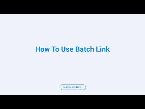 How To Use Batch Link
