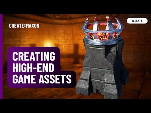 Designing Real-Time VFX Assets (3/4) – Create with Maxon