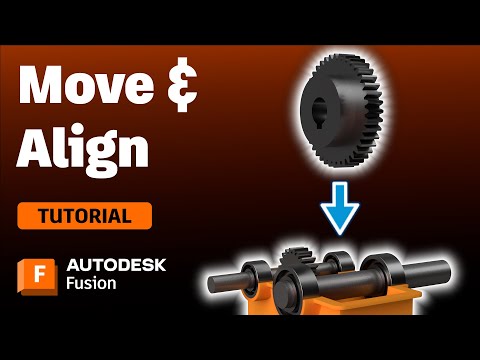 Move, Align & Capture Positions in Autodesk Fusion