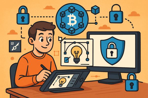 Integrating Blockchain for Enhanced Security and IP Protection in Desi