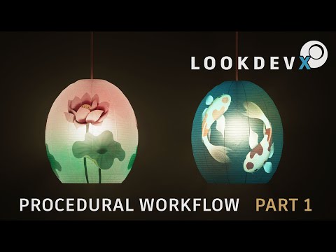 Procedural Workflow for LookdevX (Part 1): Creating Materials for a Pa