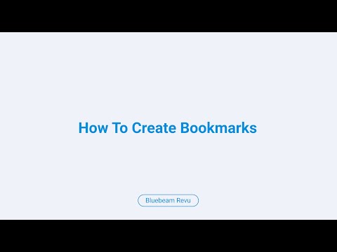 How To Create Bookmarks