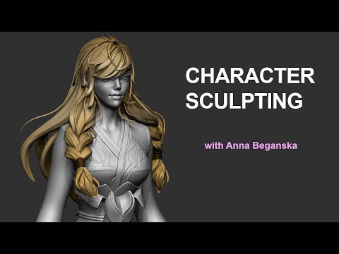 3D Character Art - Anissa Genzho (Anna Beganska) – ZBrush 2026
