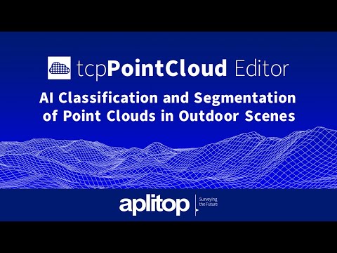 tcp PointCloud Editor | AI Classification and Segmentation of Point Cl