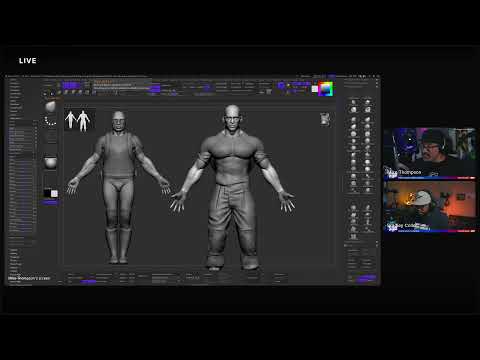 ZBrush Live with Stylus League with Mike and Bradley 2025