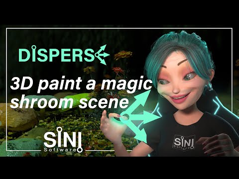 Learn how to create a magical 3D scene using the Disperse 3ds Max plug