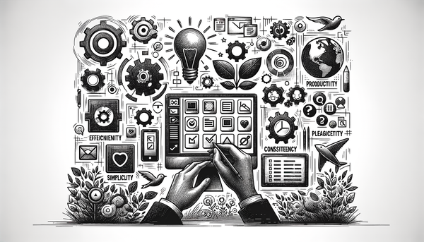 Top 5 Principles of Streamlined UI Design for Enhanced Productivity in