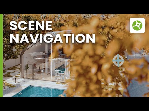 Scene navigation in Chaos Vantage