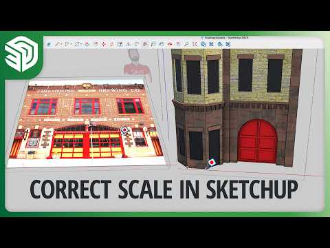 Correcting Scale in SketchUp | Models & Reference Images