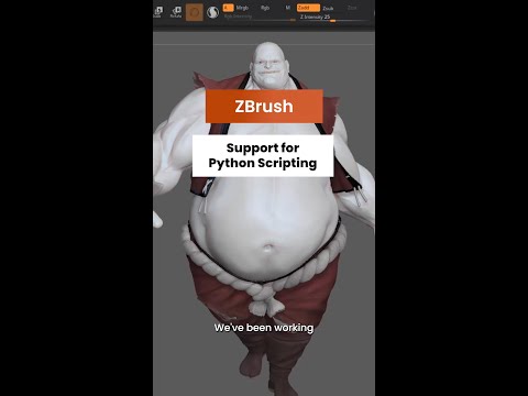 Python Scripting now in ZBrush