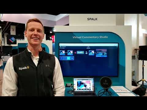Spalk Virtual Commentary Studio on AMPP