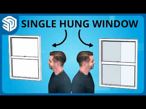 Modeling a Single Hung Window in SketchUp