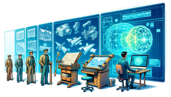 From 2D Drafting to 5D Modeling: The Evolution and Impact of CAD in De