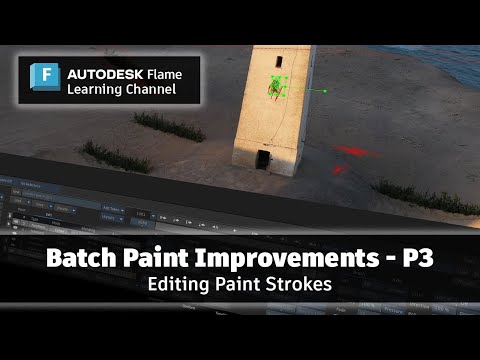 Batch Paint Improvements - Part 3 - Editing Paint Strokes - Flame 2024