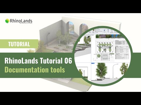 RhinoLands Tutorial 06: Documentation